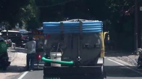 Buang Tinja Di Kawasan Dukuh Atas Sopir Truk Sedot Wc Didenda Rp 5 Juta