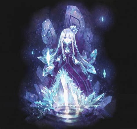 Crystal Pretty Dress Glow Sparks Sweet Nice Anime Hot Anime