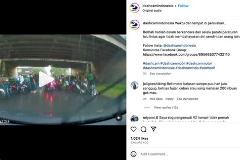 Pengendara Motor Jangan Berteduh Di Underpass Bikin Macet