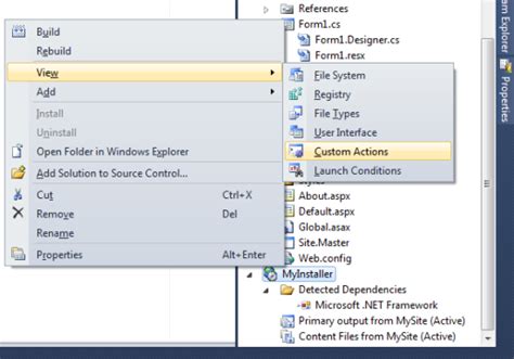 How To Create Custom Dialog Boxes Using The Web Setup Project In Visual