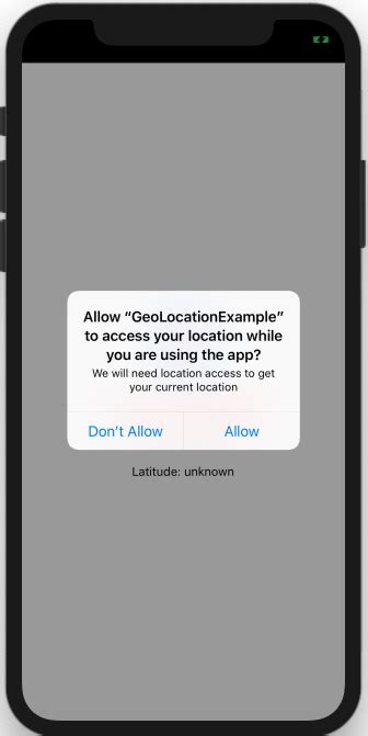 react native geolocation to get the current location in react native