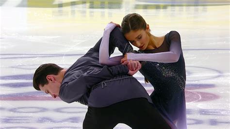 Софья Тютюнина Андрей Багин Произвольный танец Танцы на льду Чемпионат России 2023 Youtube