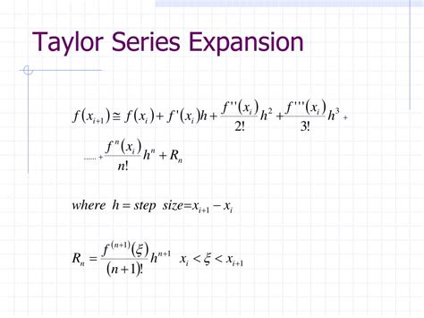 Series Expansion
