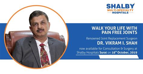 Dr Vikram I Shah On Linkedin 👉 World Renowned Joint Replacement Surgeon Dr Vikram Shah Now