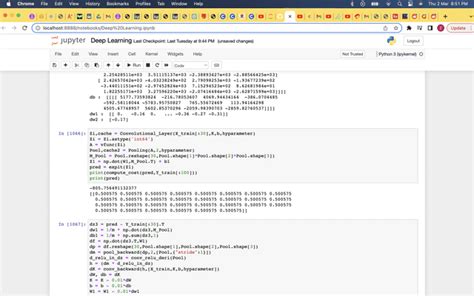 Problem With Cnn From Scratch Rneuralnetworks