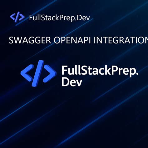 Integrating Swaggeropenapi In Aspnet Core Fullstackprepdev