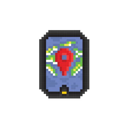 Gps Device In Pixel Art Style 22785138 Vector Art At Vecteezy