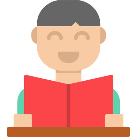 Learner Pupil Reading Scholar Student Icon Download On Iconfinder
