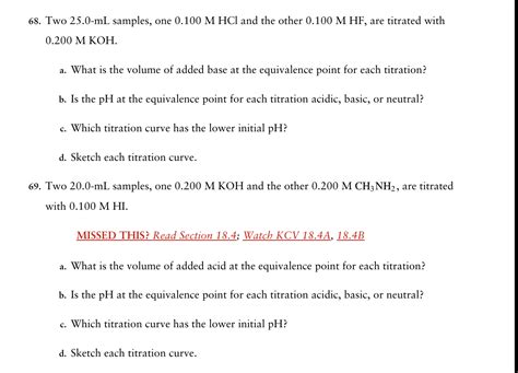 Solved A ML Buffer Solution Is M In HClO And Chegg Com