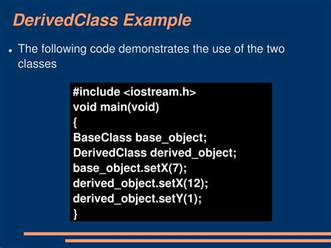 Ppt Inheritance And Classification Hierarchies Powerpoint Presentation Id5584216