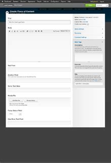 Design Iterations For The Content Creation Page Drupal Groups