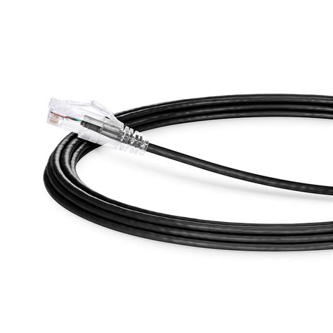 20ft 6 1m Cat6a 28awg Snagless Unshielded Utp Pvc Cm Slim Ethernet