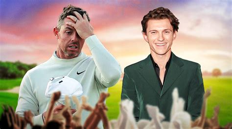 Rory Mcilroy Was Locked In Acting As If He Hadnt Realized He Met Tom Holland