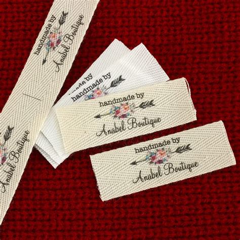 Personalized Sewing Labels For Handmade Itemscustom Sewing Label Custom Clothing Labels