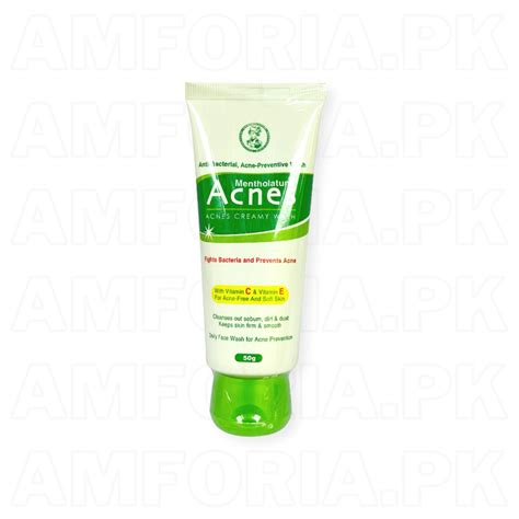 Mentholatum Acnes Creamy Wash 50g - Amforia Skin Care – Authentic ...