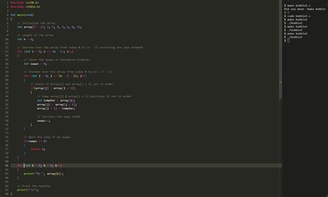 Why Doesnt This Code Print The Sorted Array This Is A Bubble Sort Algorithm Implementation