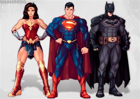 Dc Trinity By Shamserg On Deviantart