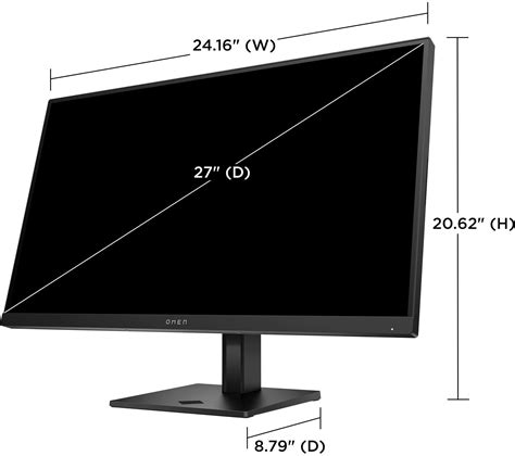 Customer Reviews HP OMEN 27 IPS LED QHD 240Hz FreeSync And G SYNC Compatible Gaming Monitor
