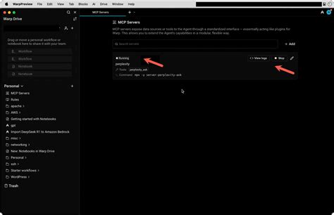 Install An MCP Server In The Warp Terminal 4sysops