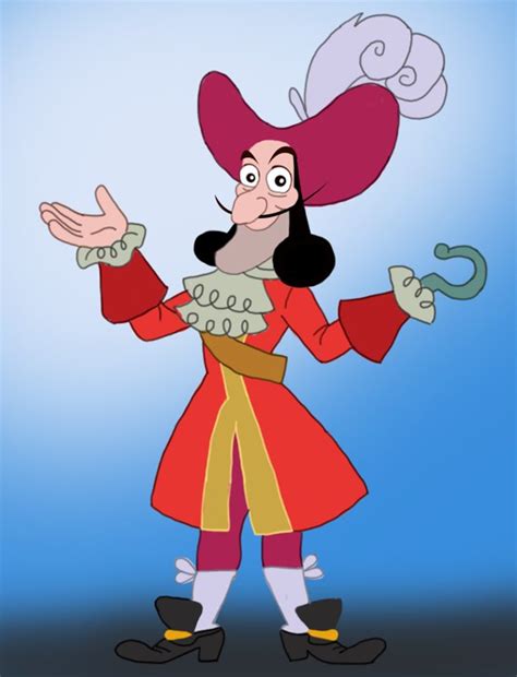 Learn How To Draw Captain James Hook From Jake And The Never Land