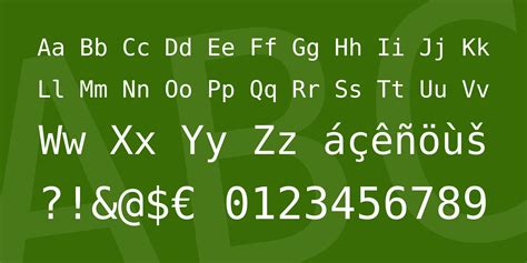 Deja Vu Sans Mono Font Free Download And Similar Fonts Fontget