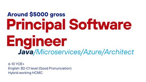 Dao V On Linkedin Hybrid Hcmc Principallead Java Around 5000 Gross Bonus Em đang Hỗ