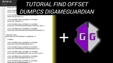 cara membuat find offset libil2cpp so part 2 youtube