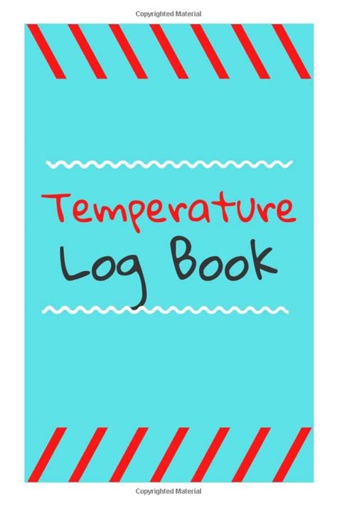 Temperature Log Book Temperature Control Room Temperature Monitoring Refrigerator Freezer