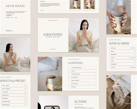 Ugc Portfolio Ugc Portfolio Template Ugc Portfolio Canva Ugc Canva Website Ugc Starter Kit