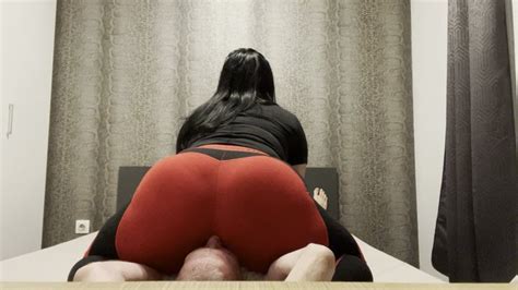 Ina In Tight Red And B Leggings Makes It Hard For Her S Ina B S Revenge Clips Sale