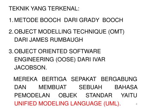 Ppt Analisis Dan Pemodelan Berorientasi Objek Dengan Uml Materi