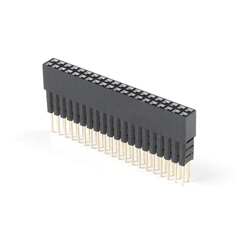 Extended Gpio Female Header 2x20 Pin 16mm 7 30mm PRT 16763