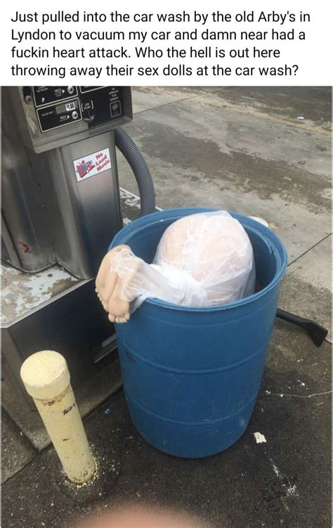 Woman In Minion Costume Seen Dumping Sex Doll At Car Wash After An