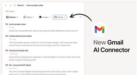 Notion Ai Connector For Gmail Integrations Connect Your Apps With Notion