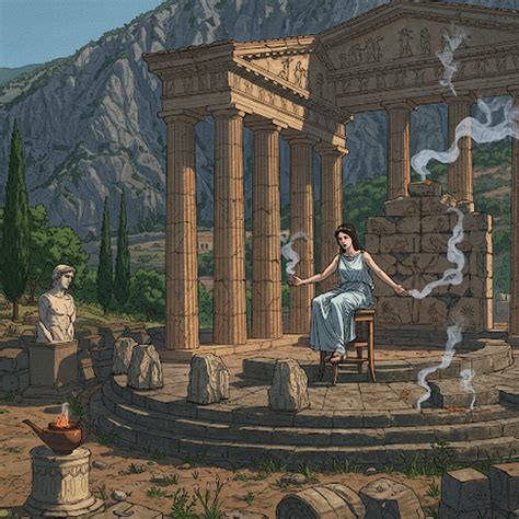 The Oracle At Delphi Mysteries And Prophecies Of The Ancient World