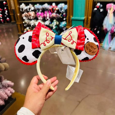 Disney Authentic 2024 Toy Story Jessie Minnie Mouse Ear Headband