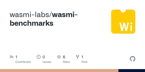 github wasmi labs wasmi benchmarks