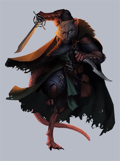 Artstation Ratfolk Assassin