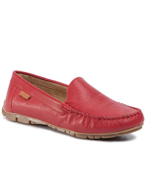 Mokasyny Lasocki Rst Mara 02 Czerwony Pl