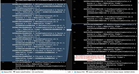 Objective C Git Doesn T Recognise New H M And Xib Files Stack Overflow