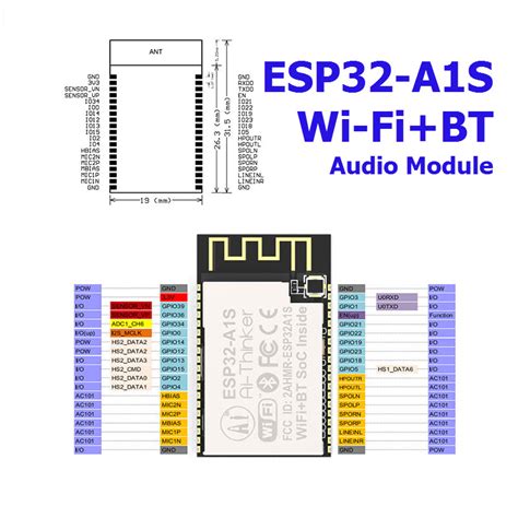 esp32 a1s wi fi bt soc audio module ipex ขาย arduino อุปกรณ์ฯ esr meter 18650 inspired by