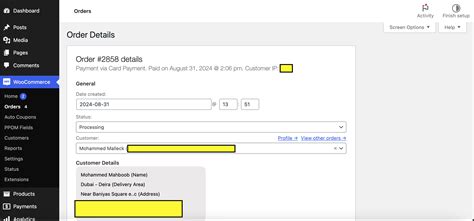 Javascript Hide Customer Ip Address In Woocommerce Admin Edit Order Pages Stack Overflow