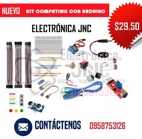 Kit Compatible Con Arduino Electronica Jnc