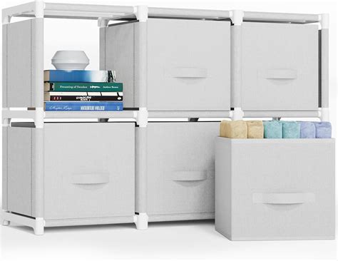 6 Cube Storage Organizer Closet Organizers And Storage Cube Storage