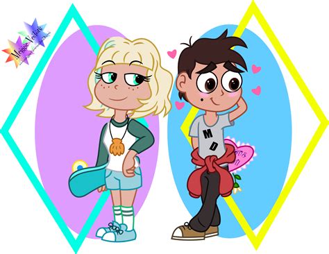 Marco Diaz And Jackie Lynn Thomas By Meggie Vectors On Deviantart