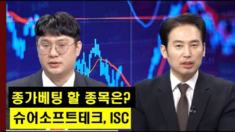 종가베팅 할 섹터와 종목은 자율주행주의 슈어소프트테크와 반도체 테스트 소켓주의 Isc │ 주가주도주 Youtube