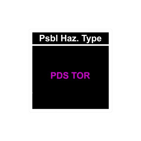 Pds Tor Vinyl Decal Helicity Designs