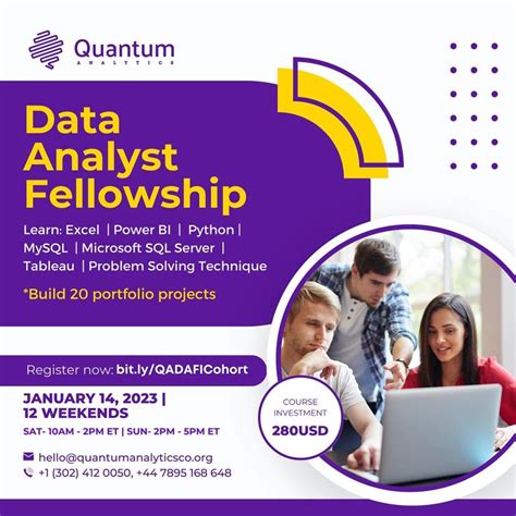 quantum analytics ng on linkedin dataanalytics data job training powerbi tableau mysql