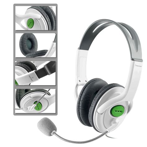 Insten Gaming Headset With Mic For Microsoft Xbox 360 Xbox 360 Slim