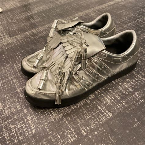 Jeremy Scott Adidias 3 Tongue Loafer Size 10 Mens Depop